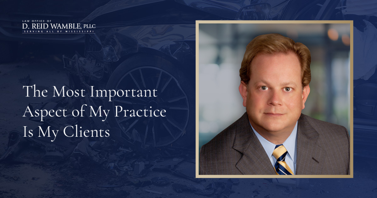 David Reid Wamble | Mississippi Personal Injury Attorney